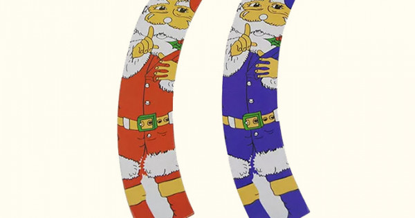 Le père noel grandissant